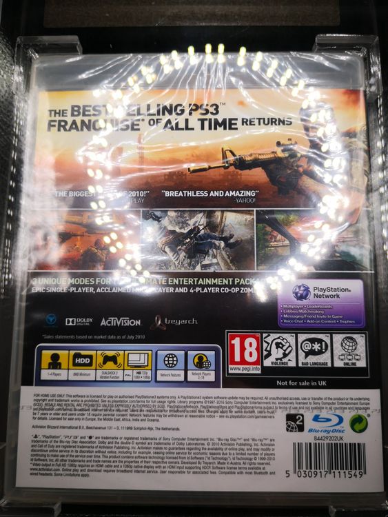 Call Of Duty Black Ops Grading RGS 85+ PS3 COD (Neu (gemäss Beschreibung)) in Zofingen für CHF ...