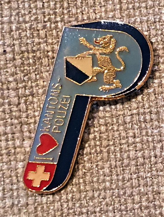 M484 - Pin Schweiz - I Like Kantons - Polizei Zürich (Gebraucht) in Reinach BL für CHF 2 – mit ...