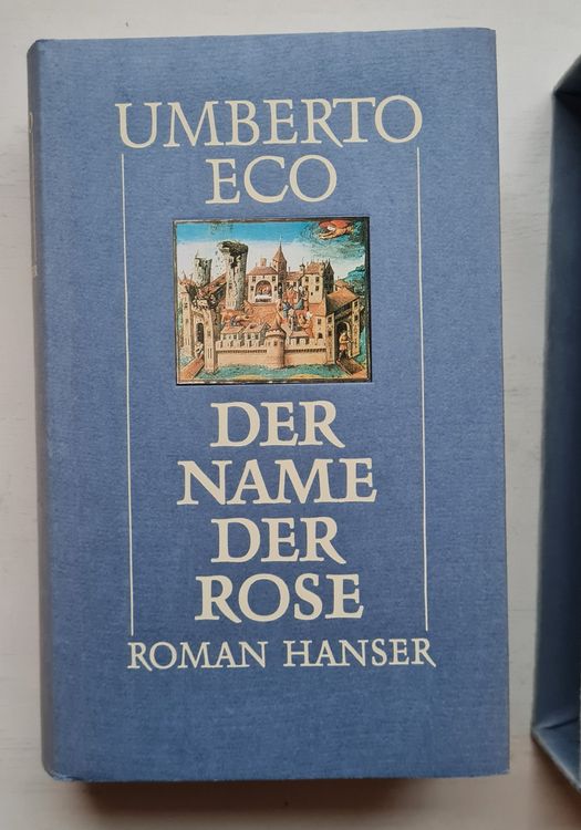 DER NAME DER ROSE - Umberto Eco ( im Schuber ) hist. Roman (Gebraucht ...