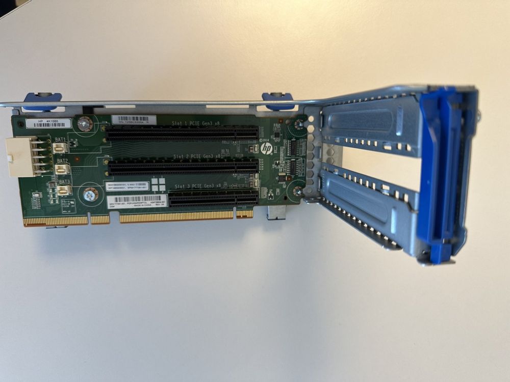 HPE Primary Riser-Board 3x PCI-E x8 DL380 Gen9 777281-001 (Gebraucht ...
