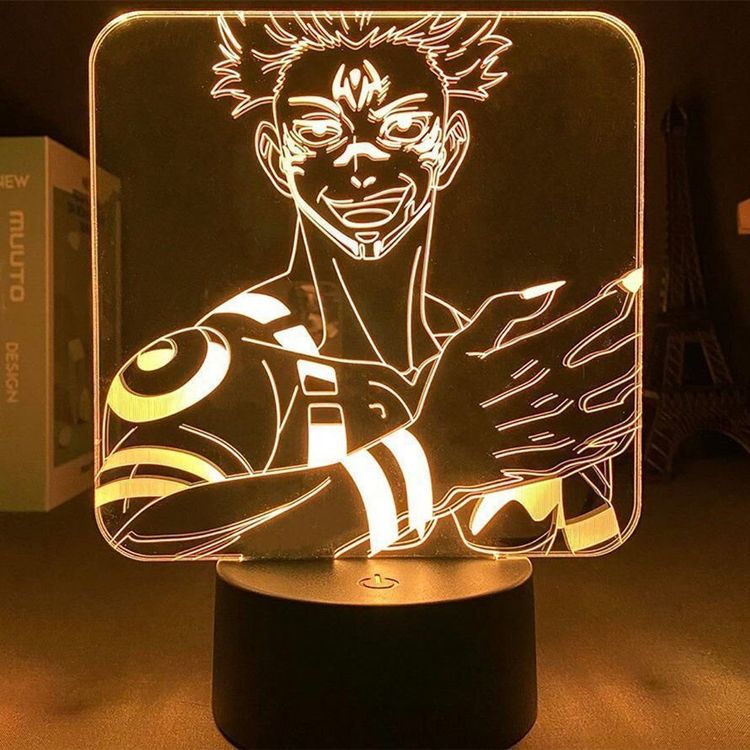 Itadori - Anime 3D Led Lampe 16 Farben | Kaufen auf Ricardo