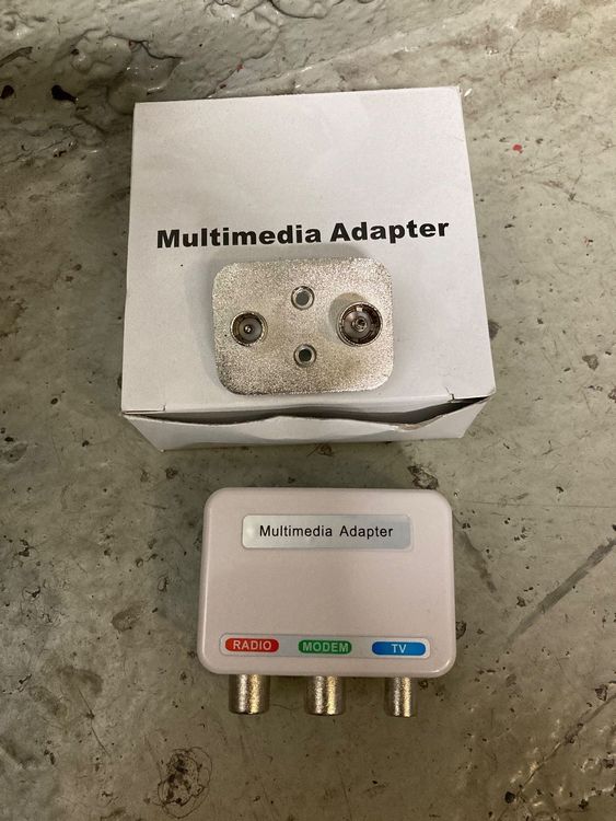 Multimedia Adapter Radio TV Modem (Neu und originalverpackt) in Boll ...