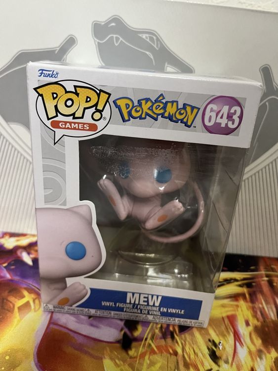 Funko Pop! Games Pokémon Mew #643 (Neu und originalverpackt) in ...