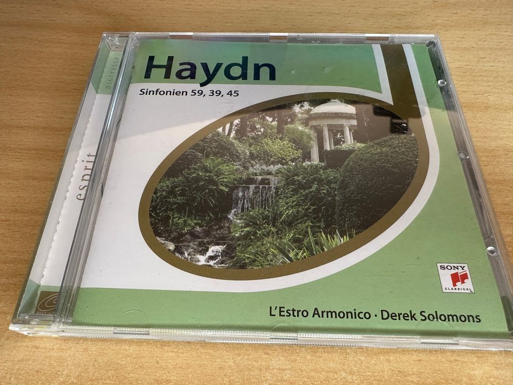 P4 Haydn — L’Estro Armonico, Derek Solomons – Sinfonien 59.. (Gebraucht ...