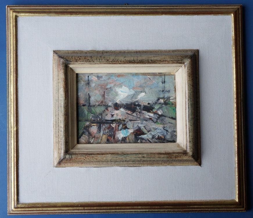 Walter Emil Müller (1896-1983), Oel auf Pavatex, signiert (Gebraucht) in Zürich für CHF 85 – mit ...