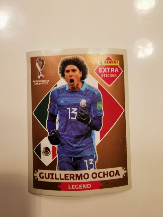 Panini WM 2022 Extra Sticker Guillermo Ochoa Bronze Edition | Comprare ...
