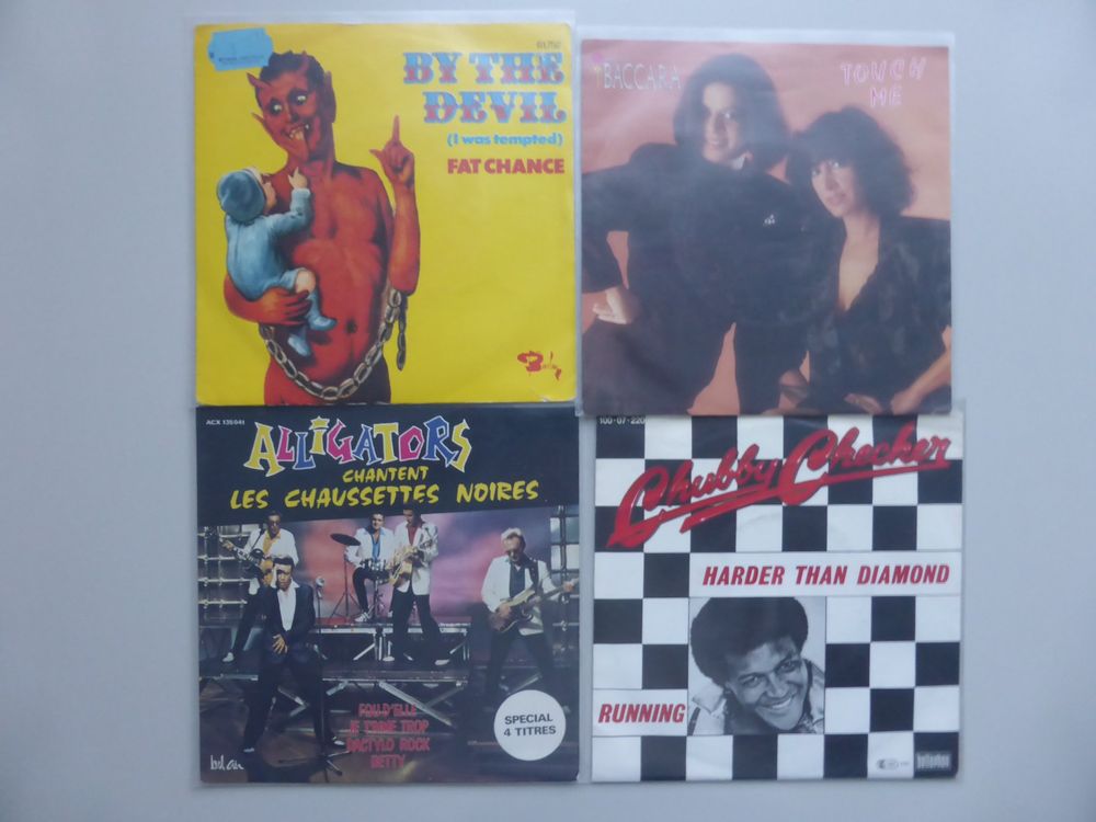 4 Vinyl Singles, Sammlung: Chubby Checker, Fat Chance (Gebraucht) in ...