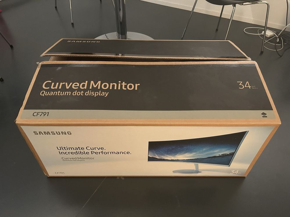 Samsung Curved Monitor CF791 34” | Kaufen auf Ricardo