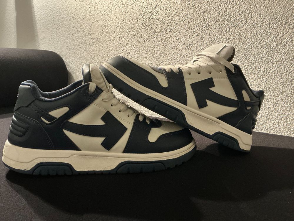 Off White Out Of Office Gr. 44 - blau - Top Zustand! (Gebraucht) in ...
