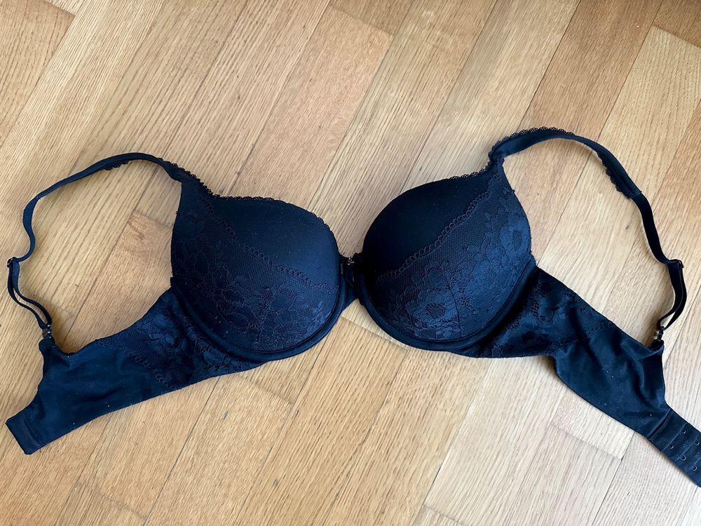 Victoria's Secret BH - schwarz mit Spitze - 34D - wie NEU! (Neu (gemäss Beschreibung)) in ...