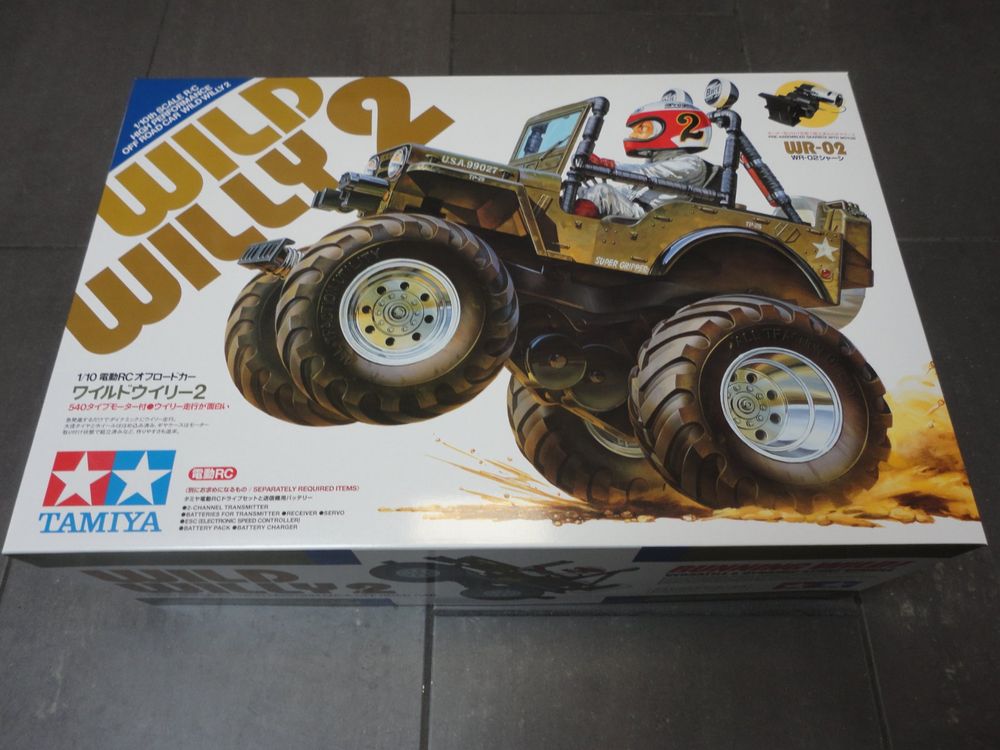 Tamiya Wild Willy 2, Bausatz #58242A (Neu und originalverpackt) in ...