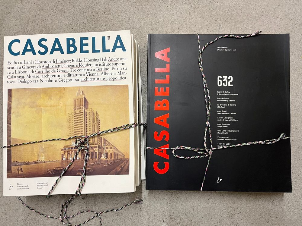 rivista di architettura casabella 18 numeri, anni '90 (Gebraucht) in ...