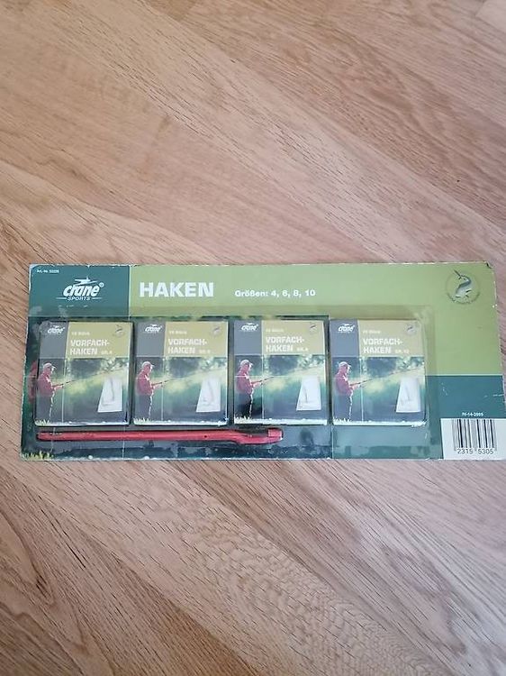 Angler Haken Gr. 4/6/8/10 je 10 Stk (Gebraucht) in Muri AG für CHF 1 ...