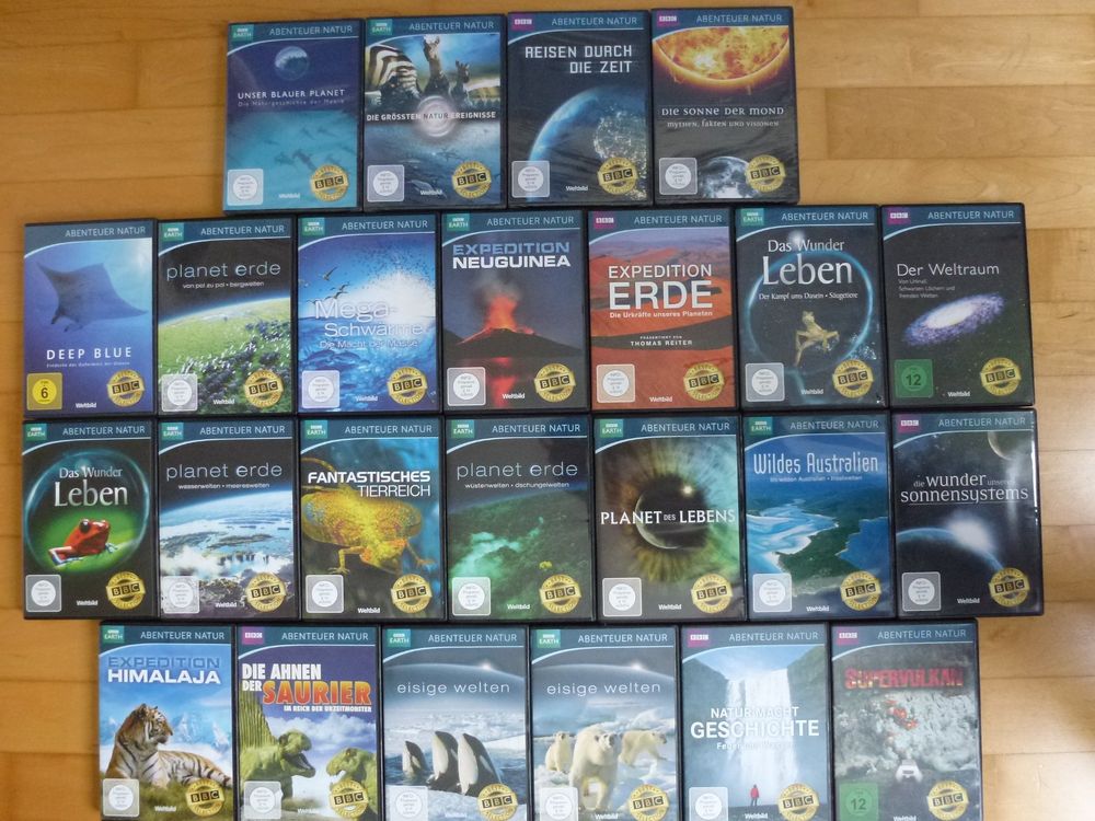 BBC EARTH SAMMLUNG 24 Stk. (24 DVDs) (Neu (gemäss Beschreibung)) in ...