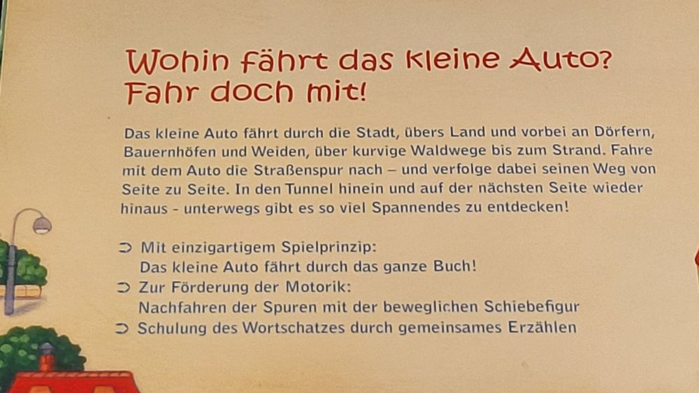 Kinderbuch "Wohin fährt das kleine Auto?" (Gebraucht) in Uster für CHF ...
