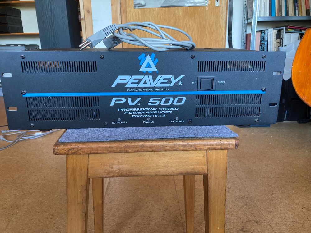 Peavey PV 500 Stereo-Endstufe - Kraftvoller Sound für dei... (Gebraucht ...