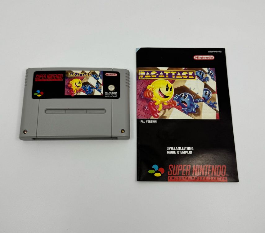 Pac Attack inkl. Anleitung (Super Nintendo Snes) (Gebraucht) in Herisau für CHF 25 – mit ...