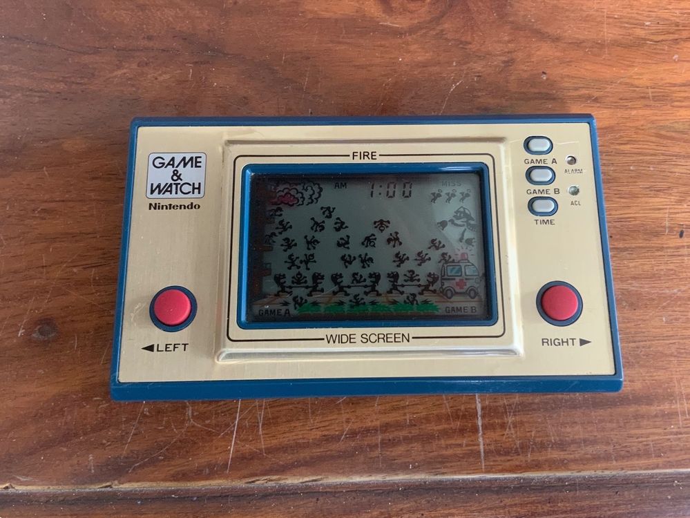 Nintendo Game & Watch fire 1981 | Kaufen auf Ricardo
