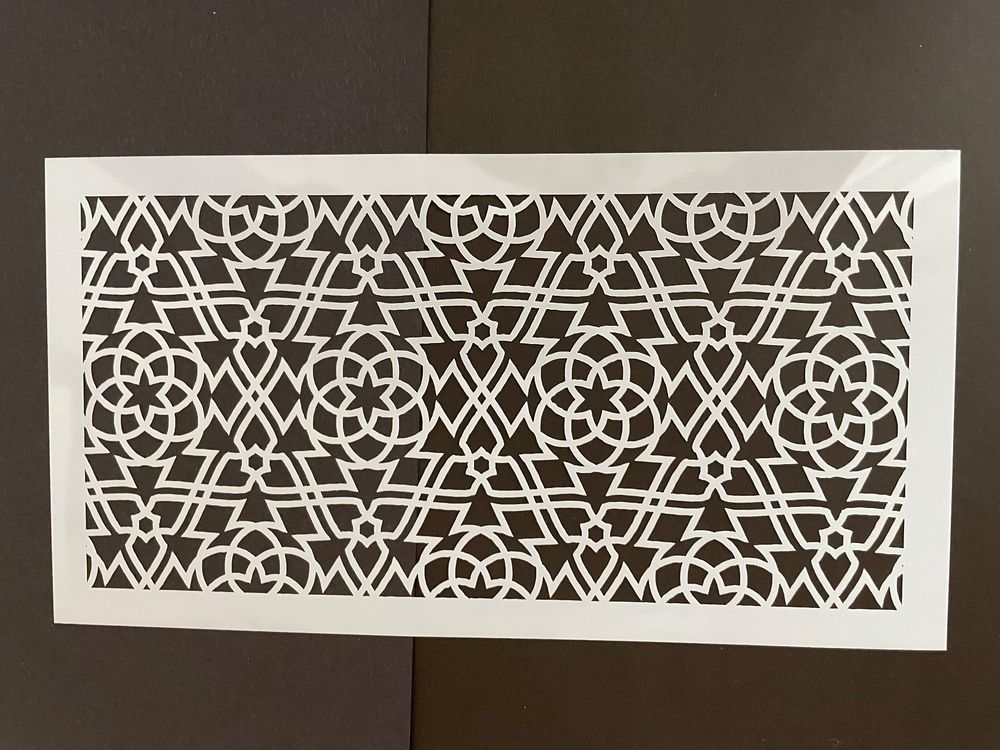 5er Set Schablonen / Stencil II (Gebraucht) in Kriens für CHF 7 – mit Lieferung auf Ricardo kaufen