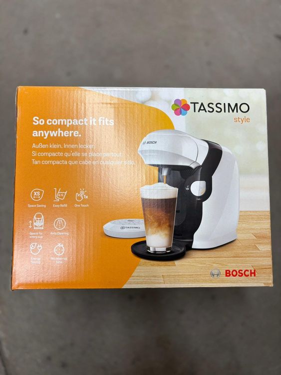 Bosch Tassimo Kaffemaschine, kleine Kaffeemaschine, XS Kaffe (D ...