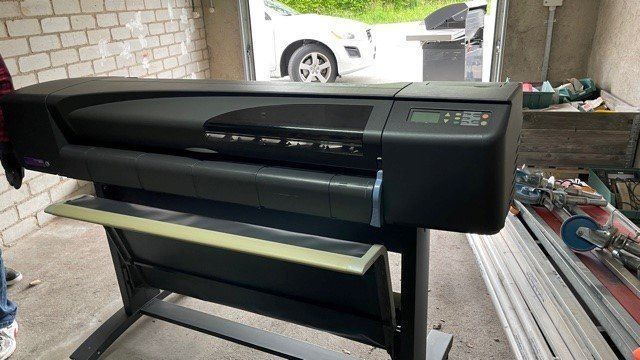 HP Designjet 800 Plotter, inkl. Zubehör (Gebraucht) in Oftringen für ...