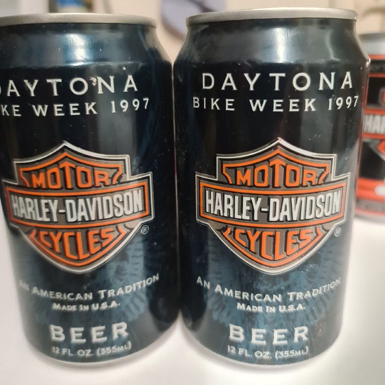 Harley-Davidson Daytona Bike Week 1997 Bierdose Rarität (Neu (gemäss ...