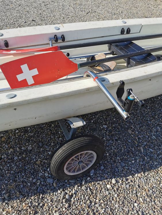 Sportruderboot Virus Yole 1er/2er mit Slipwagen + Concept2 | Kaufen auf ...