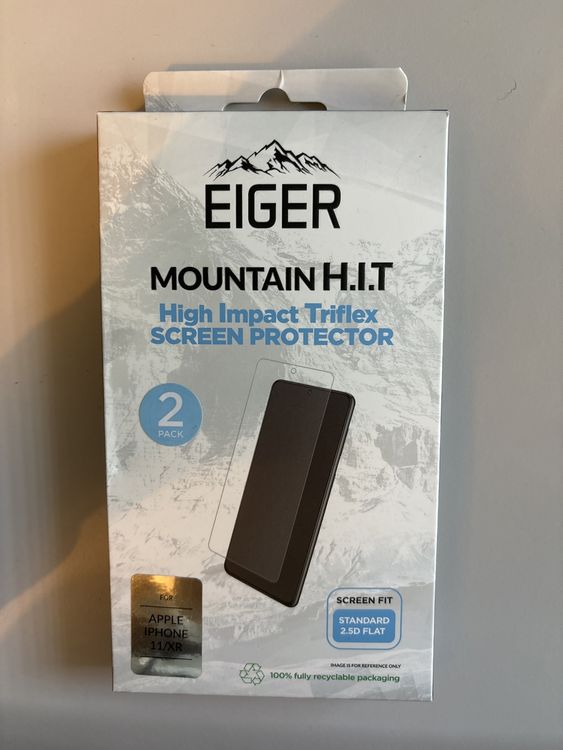 Apple iPhone 11 Panzerglas Eiger 2 Stück Originalverpackt | Kaufen auf Ricardo