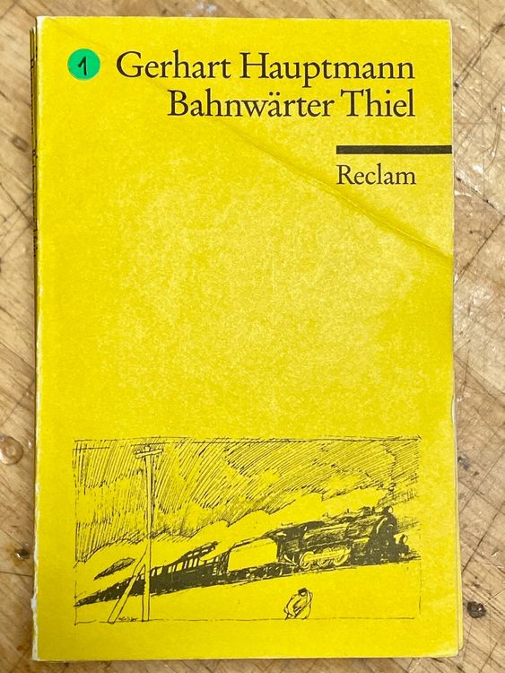 Reclam "Bahnwärter Thiel" von Gerhart Hauptmann, 24 Stück | Kaufen auf ...