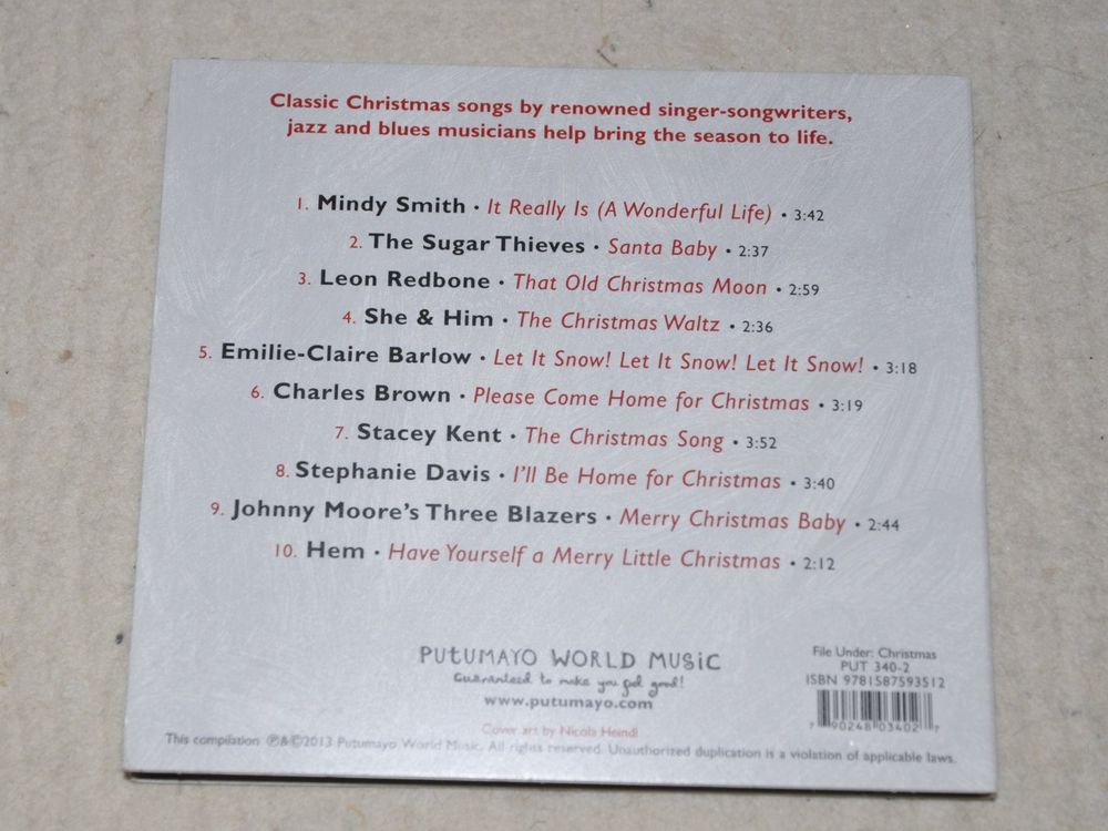 CD Acoustic Christmas - Classic Christmas songs (Gebraucht) in Boll für ...