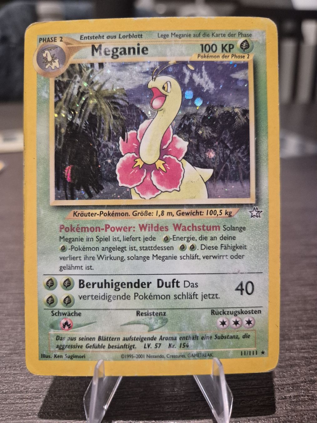 Pokemon Meganie / Meganium Neo Genesis 11/111 (Gebraucht) in Luzern für ...