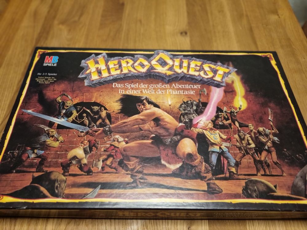 HeroQuest MB 1989 Original (Gebraucht) in Bonstetten für CHF 175 – mit ...