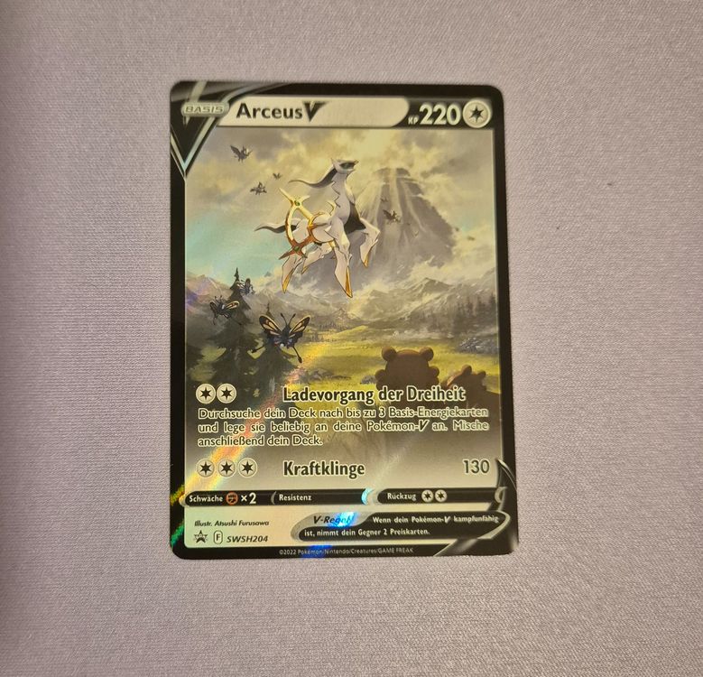 Arceus V SWSH204 Deutsch (Neu (gemäss Beschreibung)) in Reinach AG für ...