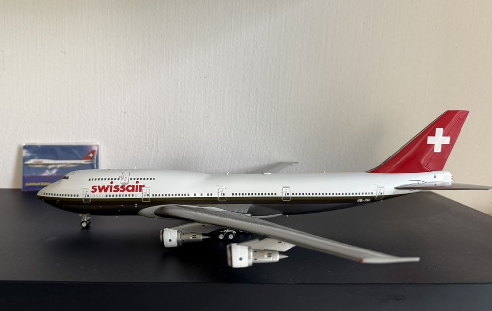 Swissair Boeing 747-357 HB-IGE "Genf"/ 1:200 Inflight 200 (Gebraucht ...
