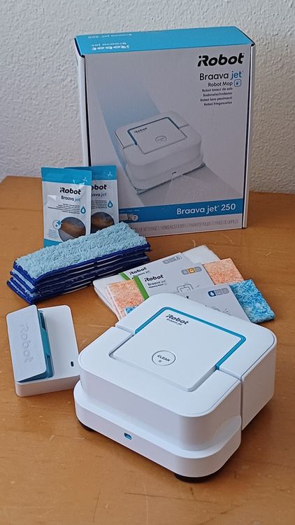 iRobot Braava Jet250 Bodenwischroboter + VIEL Zubehör -TOP! | Acheter ...