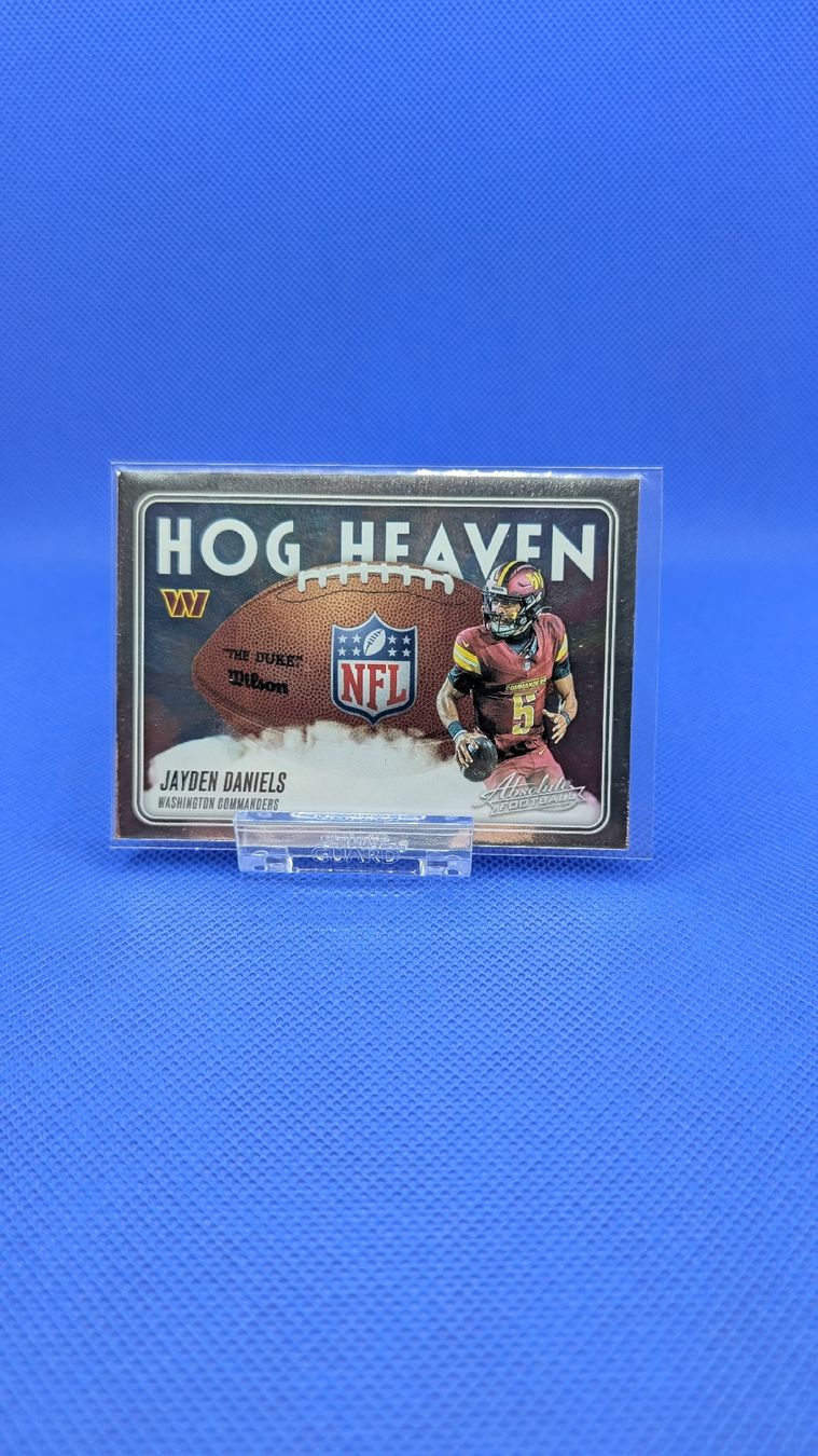 2025 Panini Absolute Jayden Daniels Hog Heaven Insert (Neu (gemäss ...