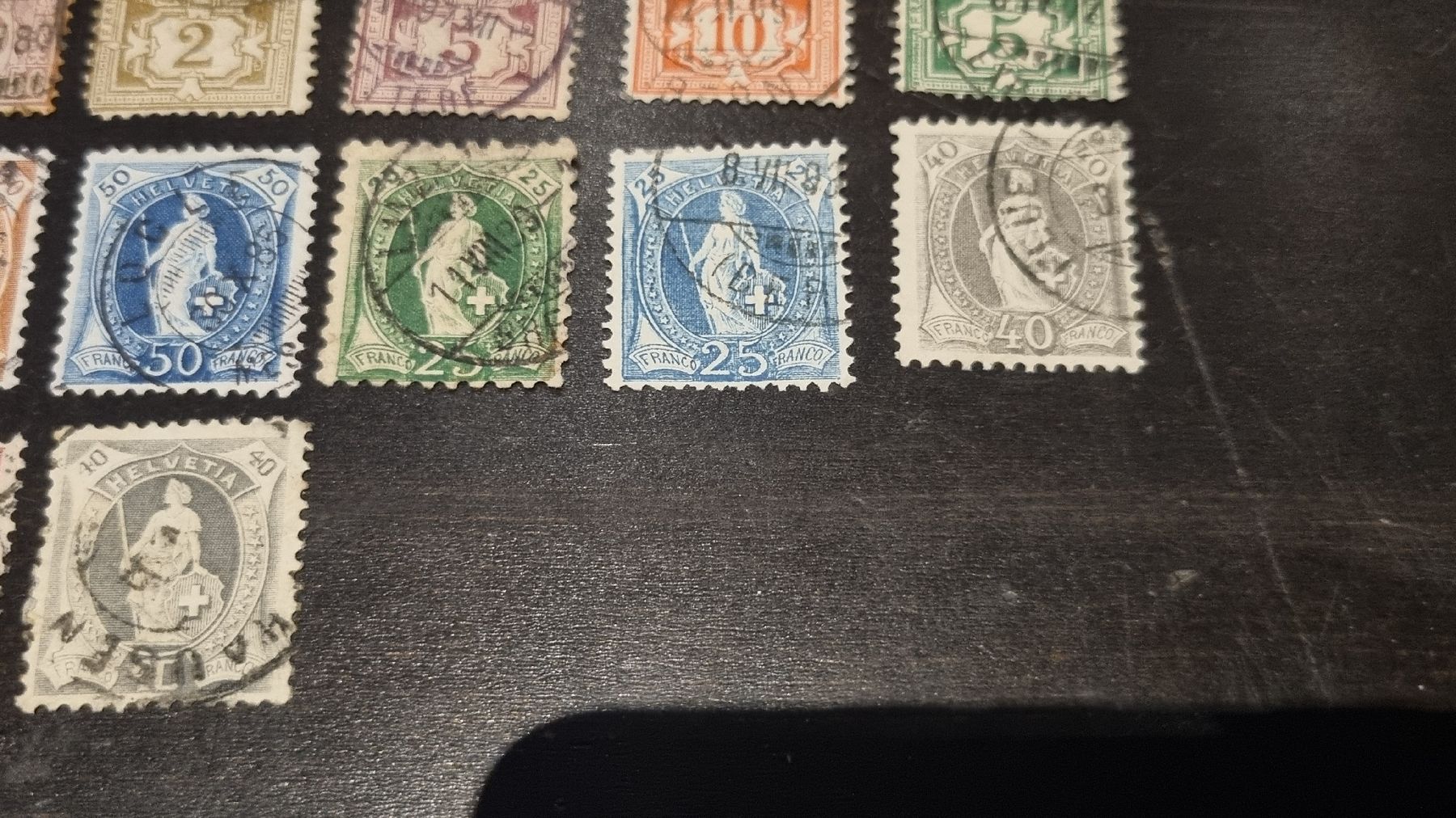 lot timbres suisses rares côte 815.- (D'occasion) à Vésenaz pour CHF 12 ...