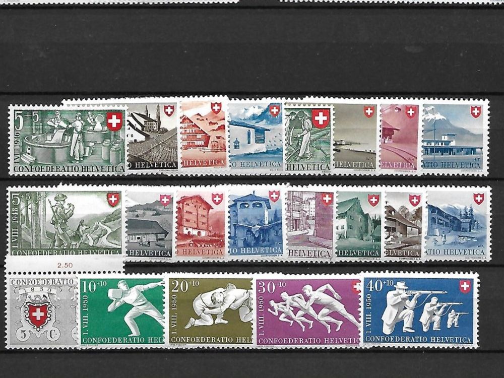 PP ** 1946 - 1950 Kat: CHF 92.- (Neu (gemäss Beschreibung)) in Basel für CHF 3 – mit Lieferung ...