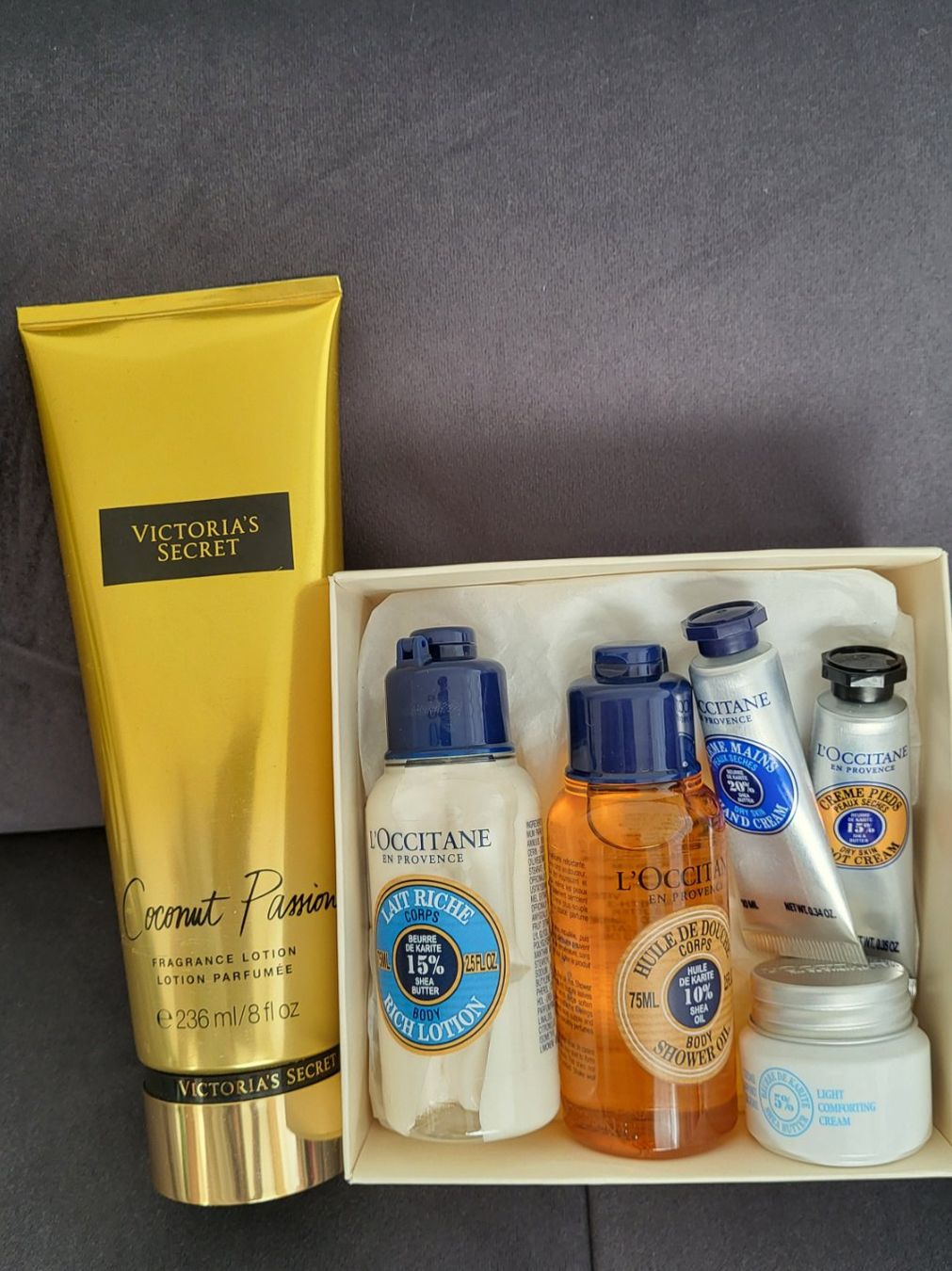 L'Occitane en Provence Geschenkset & Victoria Secret Lotion (Neu und ...