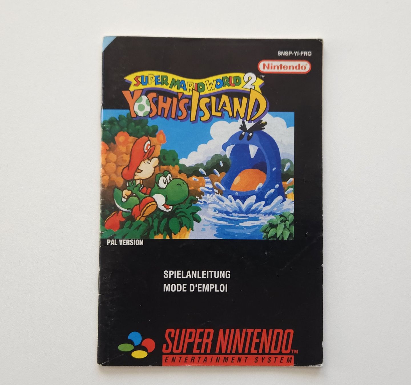 Anleitung / manuel Super Mario World 2 - Yosh'is Island Snes (Gebraucht ...