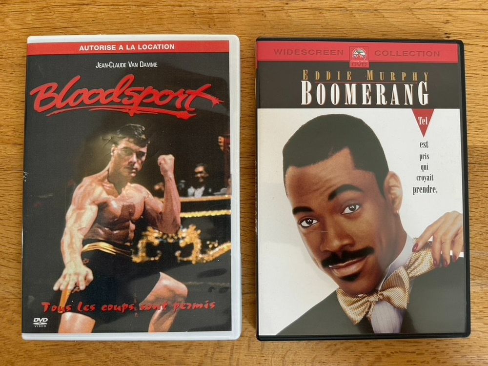 Bloodsport + Boomerang - lot 2 films (DVD) (D'occasion) à Vucherens ...