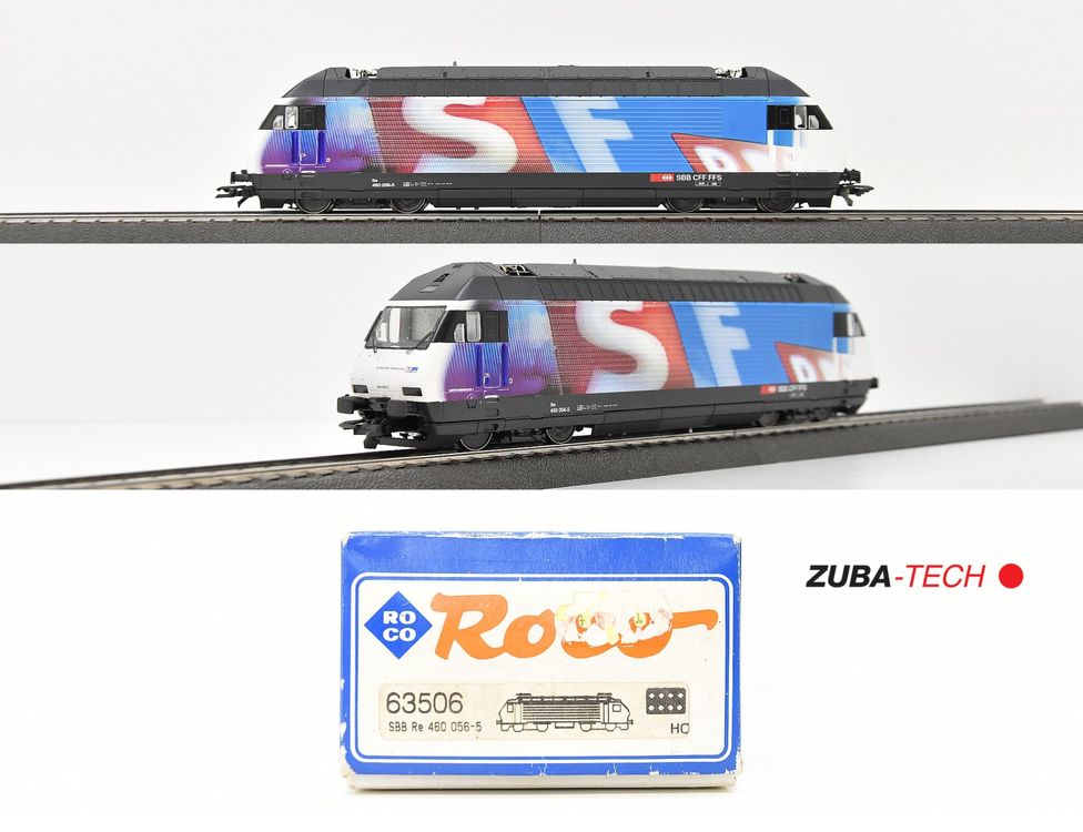 Roco 63506 E-Lok Re 460 SF/DRS der SBB H0 GS Analog OVP (Gebraucht) in St. Gallen für CHF 1 ...