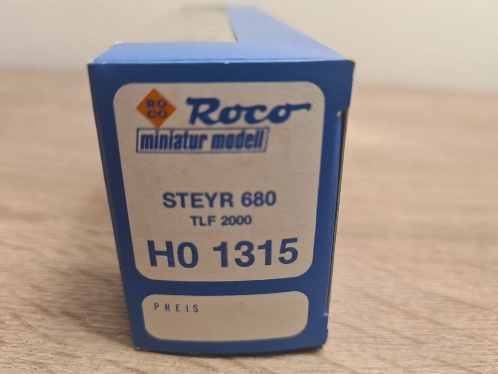 Roco 1315 Steyr 680 TLF 2000 H0 OVP NEU (Neu und originalverpackt) in ...
