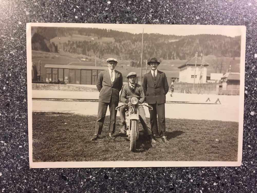 Ak Foto Oldtimer Töff Motosacoche? (Gebraucht) in Seftigen für CHF 13 ...