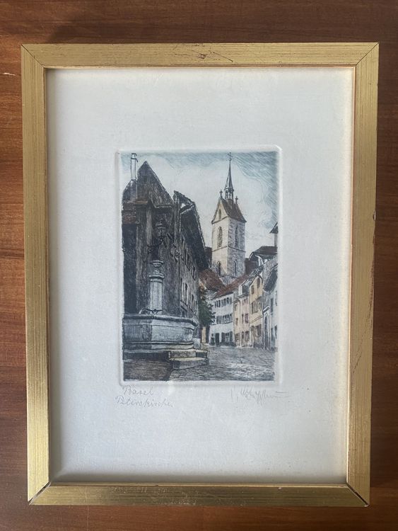 Fünf Radierungen Karl Albrecht Buschbaum (Gebraucht) in für CHF 50 ...