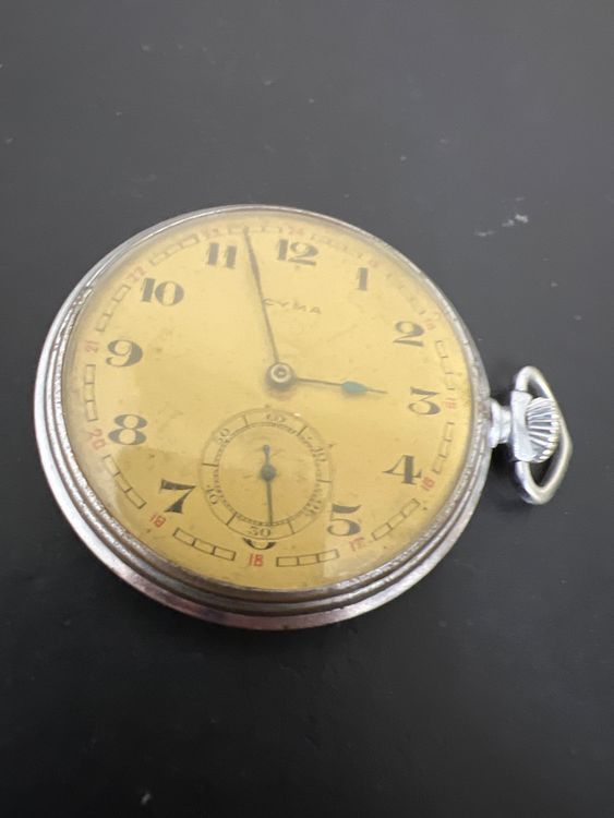 Cyma Taschenuhr 48 mm (Gebraucht) in Pfeffingen für CHF 34 – mit Lieferung auf Ricardo kaufen
