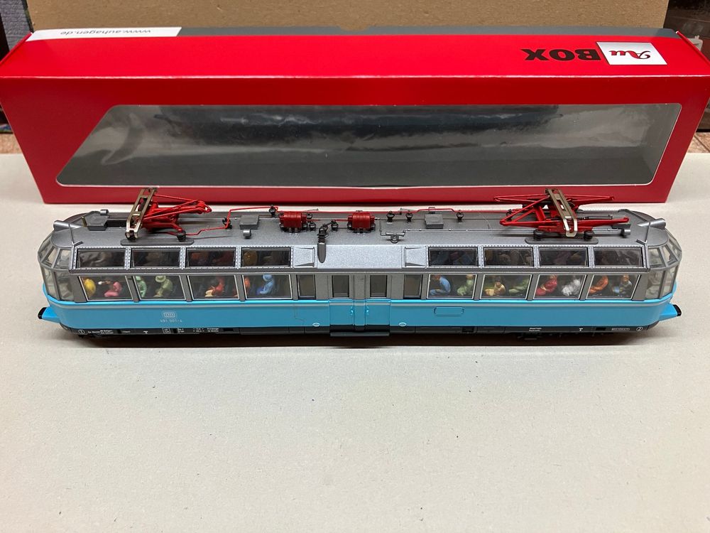 Roco 43525 Aussichts-Triebwagen BR 491 der DB, H0 GS Analog (D'occasion ...