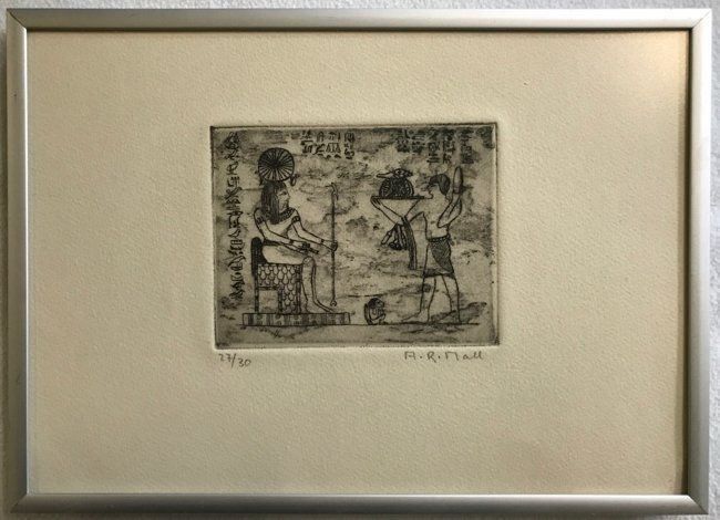 Radierung von A. R. Moll (ID H62) (Gebraucht) in Gelterfingen für CHF 6 ...