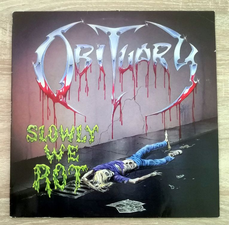 Vinyle Obituari Slowly we Rot 1989 | Kaufen auf Ricardo