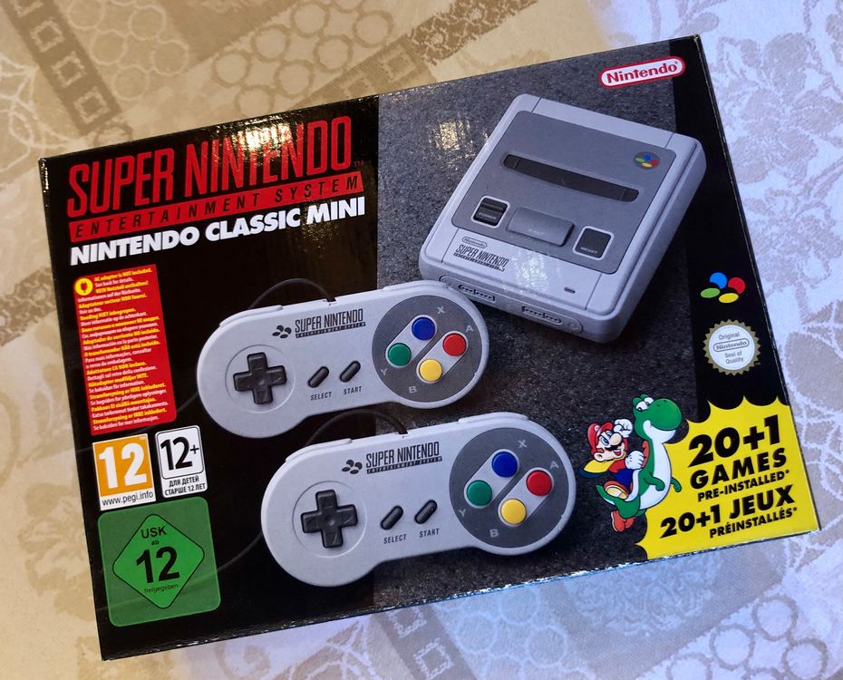Super Nintendo Classic Mini - NEU, OVP & ungeöffnet (Neu und ...